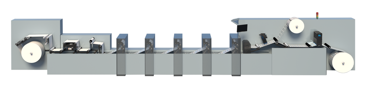 Label printing machine