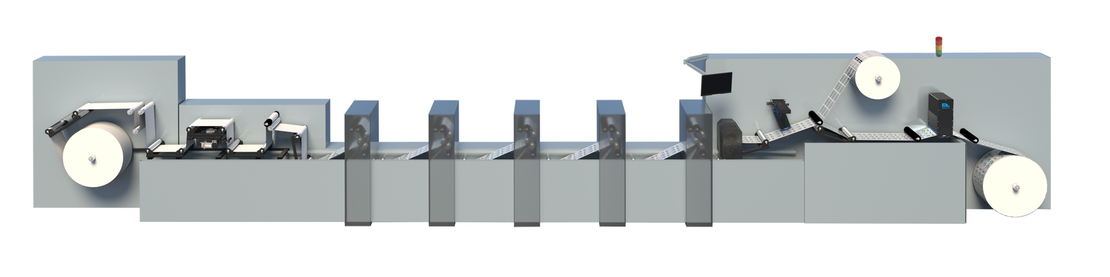 Label printing machine