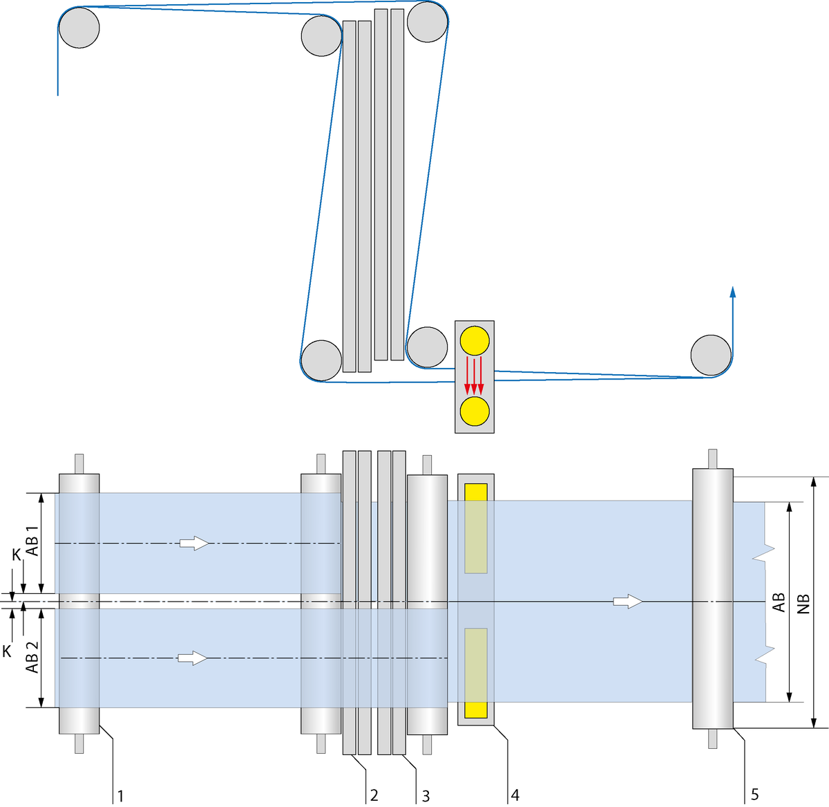 SplitWeb pivoting frame system