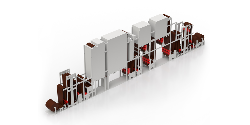 Tire cord treating line / DIP line