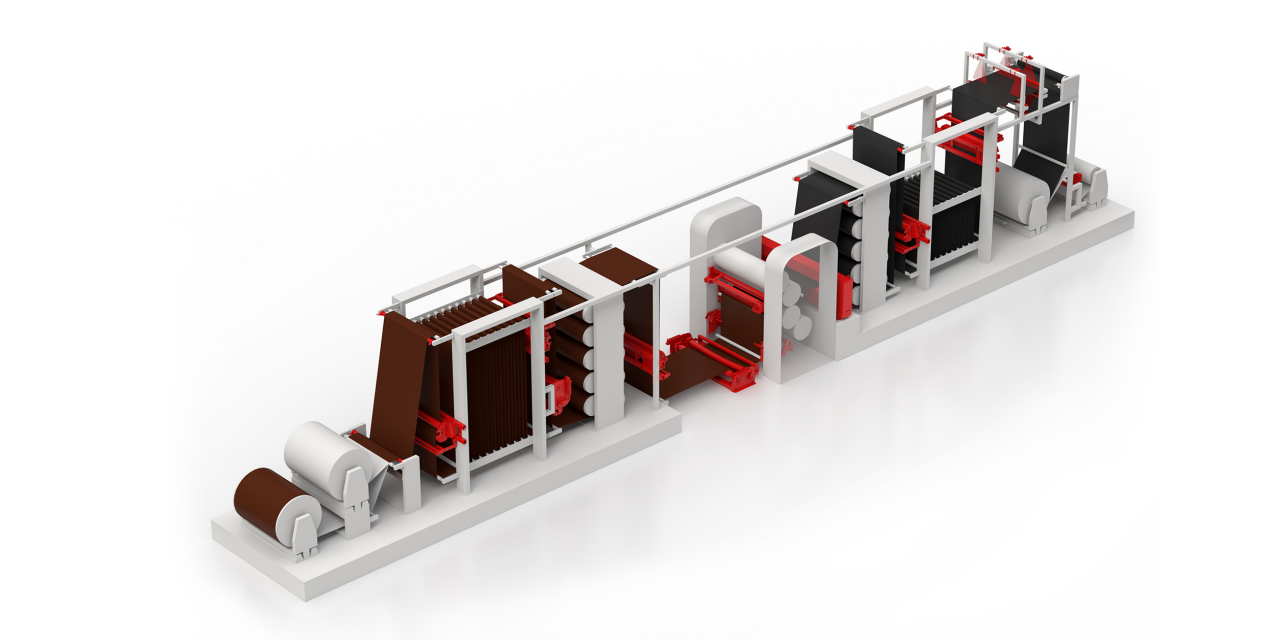 Textile cord calender line / Fabric calender line