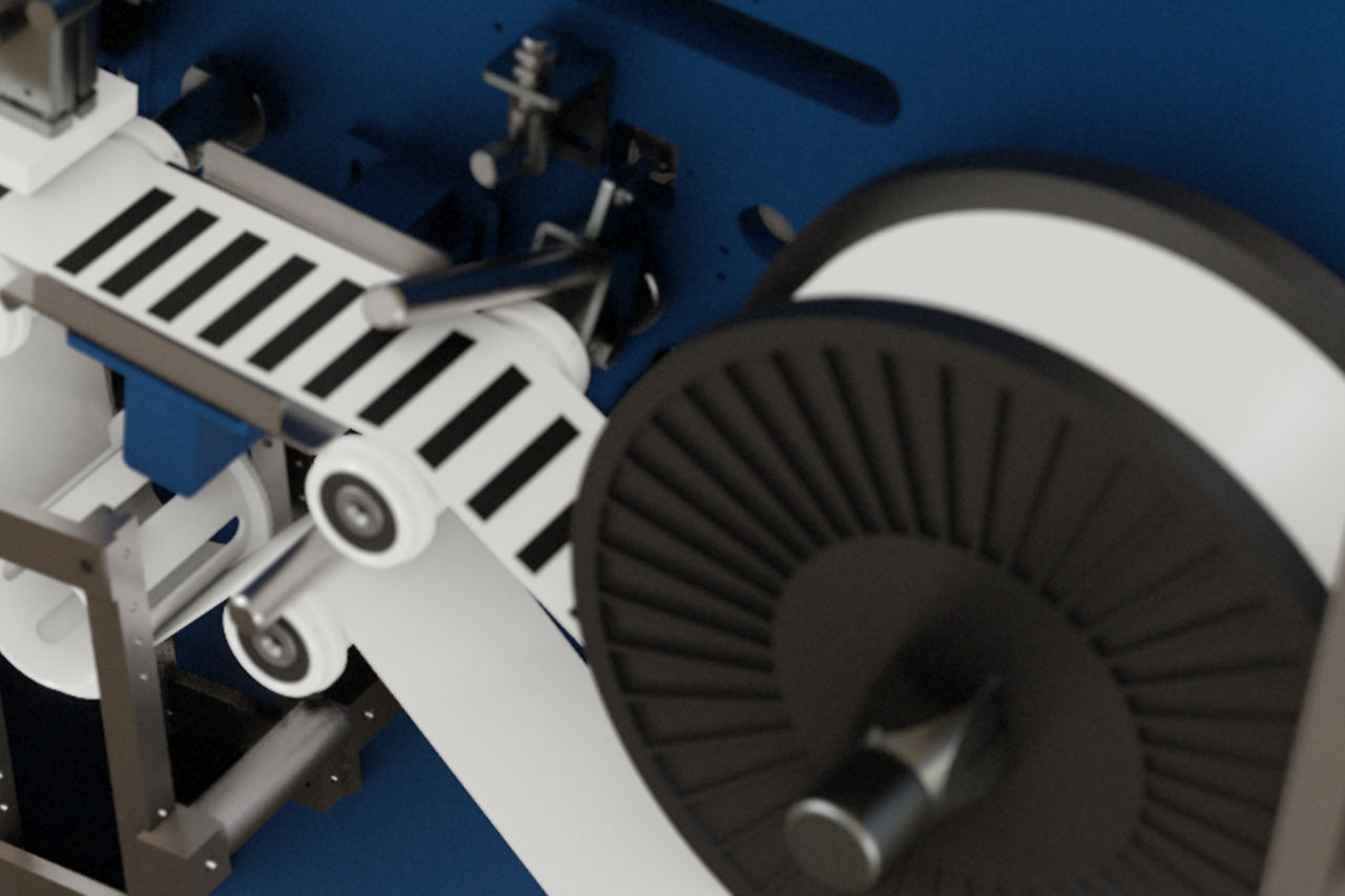 EL.TAG laminating machine for RFID tags