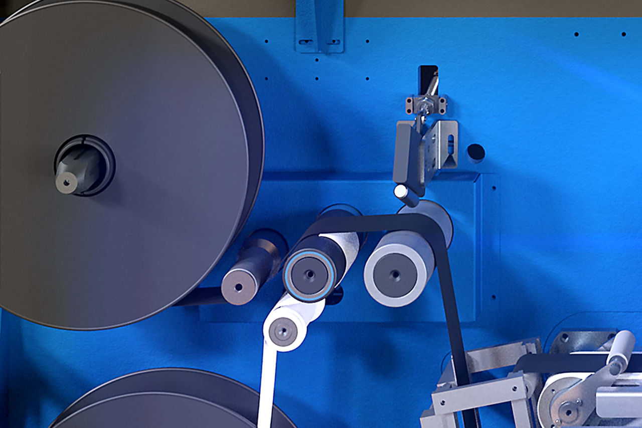 EL.TAG laminating machine for RFID tags